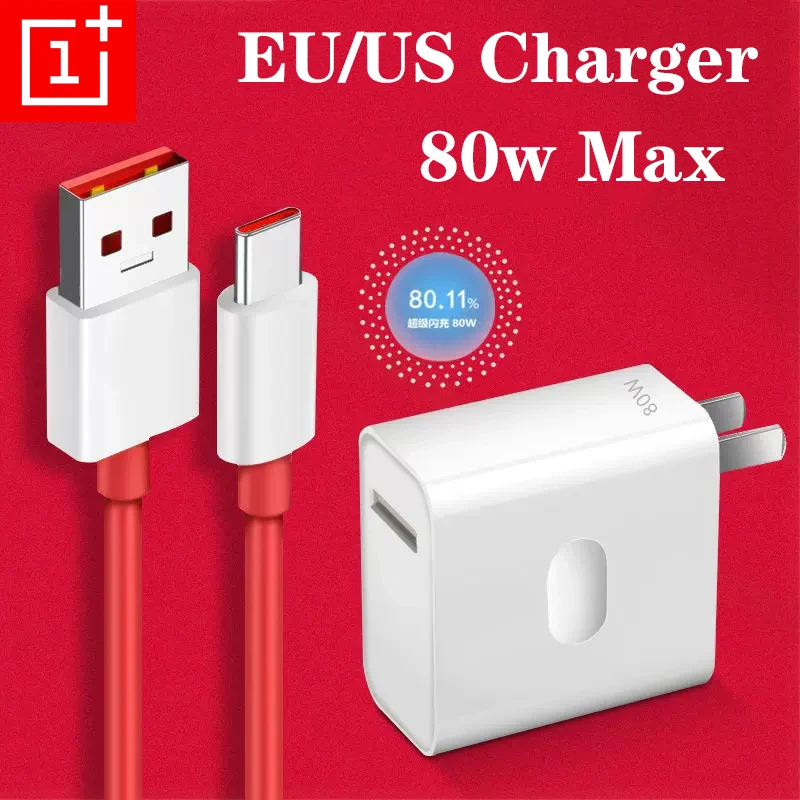 Oneplus-Nord-2-2T-CE2-Lite-Charger-80W-EU-US-Supervooc-Power-Adapter ...