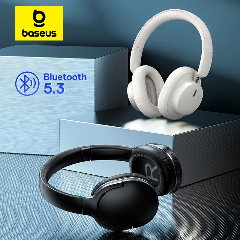 Baseus-Bowie-D03-Wireless-Headphone-Bluetooth-5-3-40mm-Driver-Over-the ...