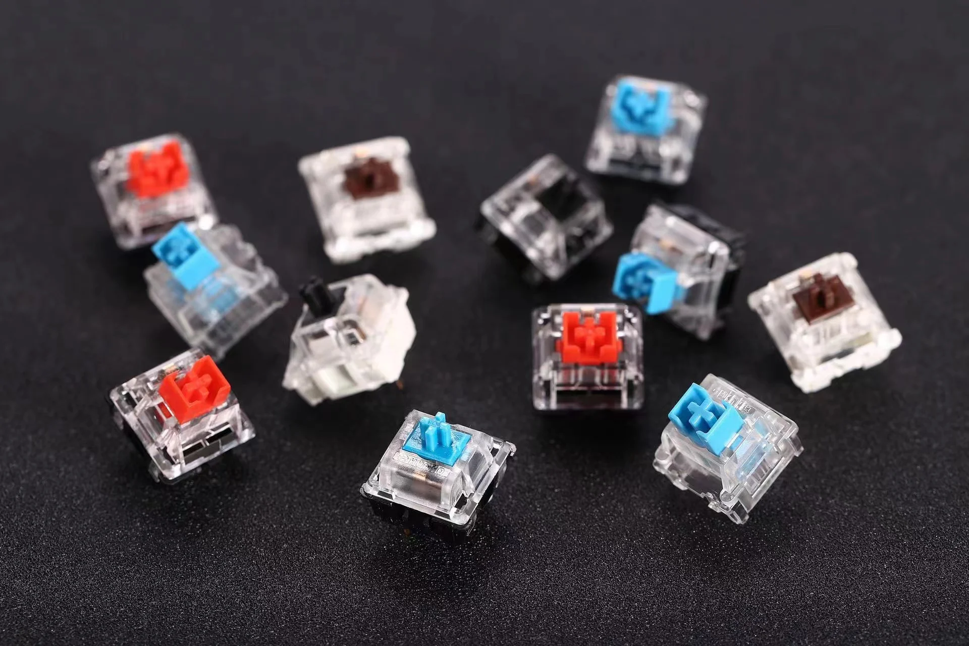 HUANO interruptor a prueba de polvo para Gamer mecánico, eje de teclado ...