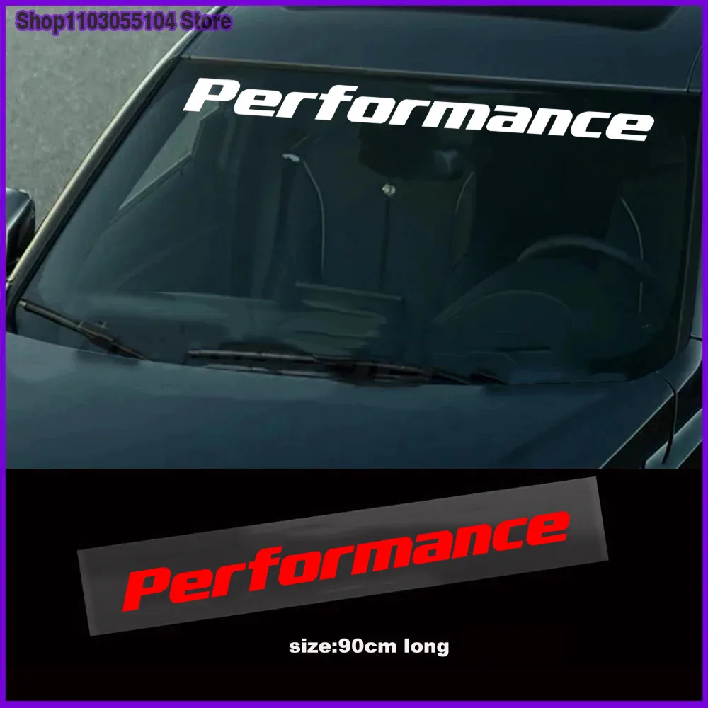 1PC-Performance-Car-Windscreen-Window-Sticker-Vinyl-Decal-For-Subaru ...