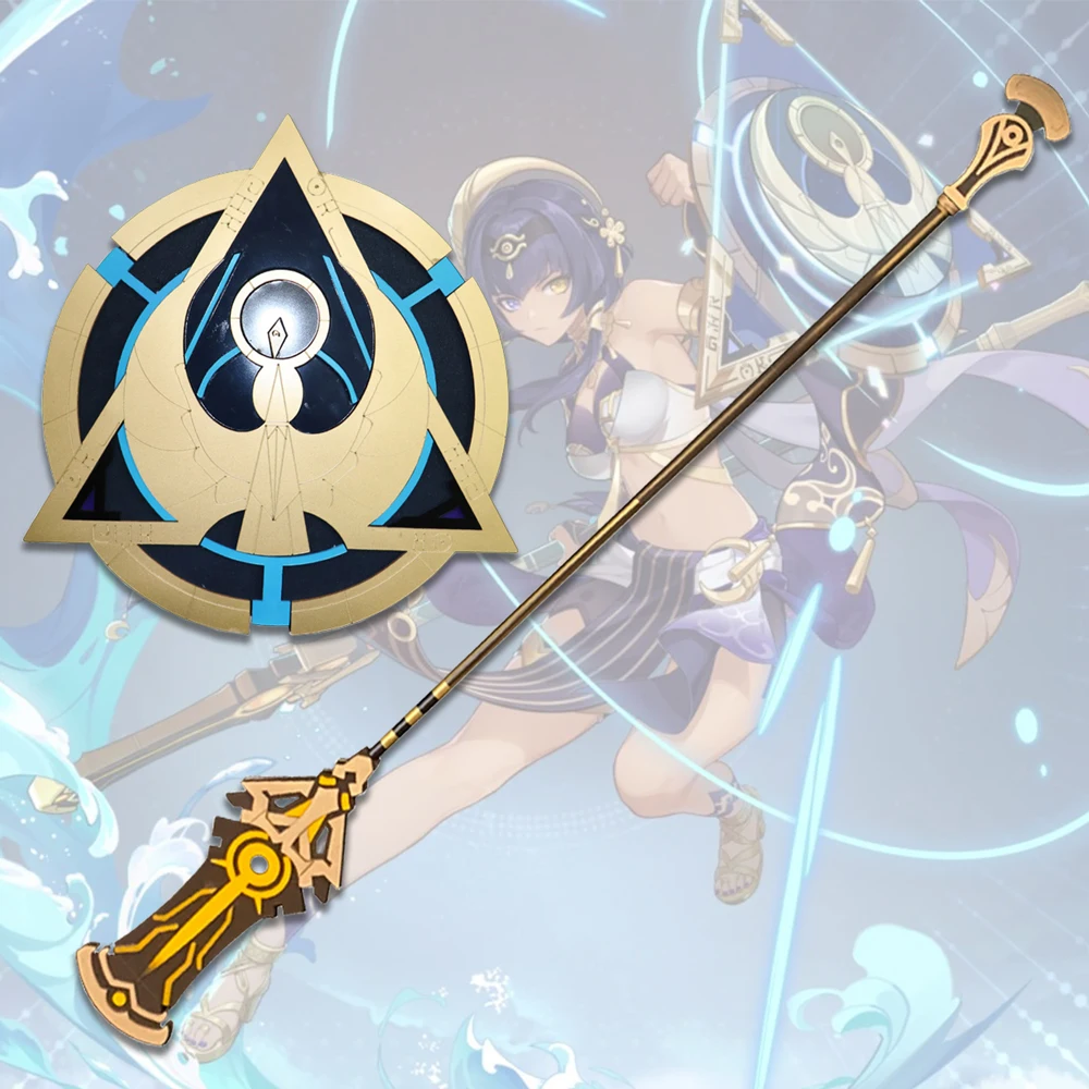 Genshin-Impact-Candace-Cosplay-Props-Shield-Weapons-Staff-of-the ...