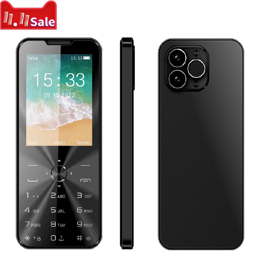 New Cheap Cellhones Push Button Thin Light Funny Mobile Phone Large 2.8 ...