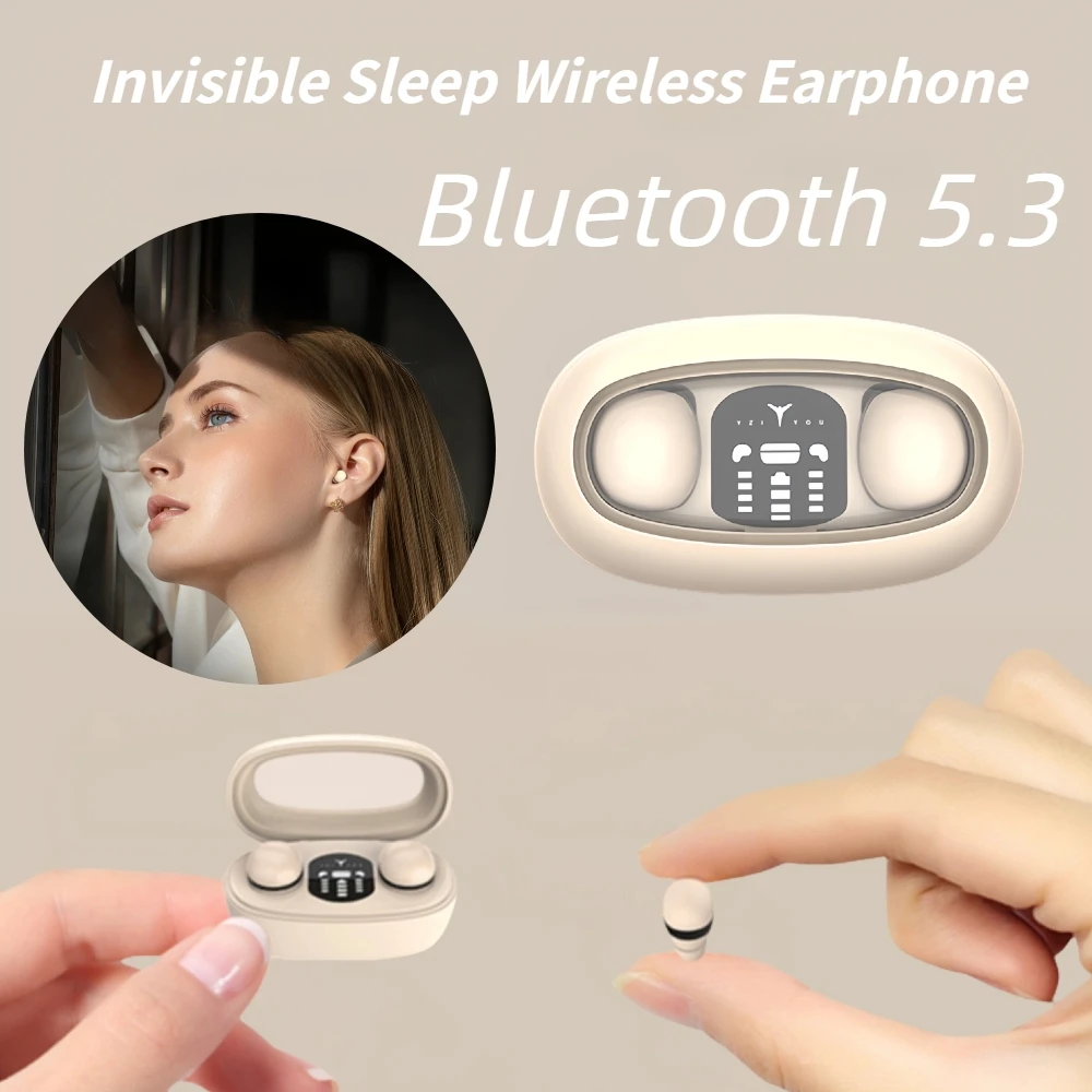Invisible-Headphones-Bluetooth-5-3-Wireless-In-Ear-Earphones-With-Mic ...