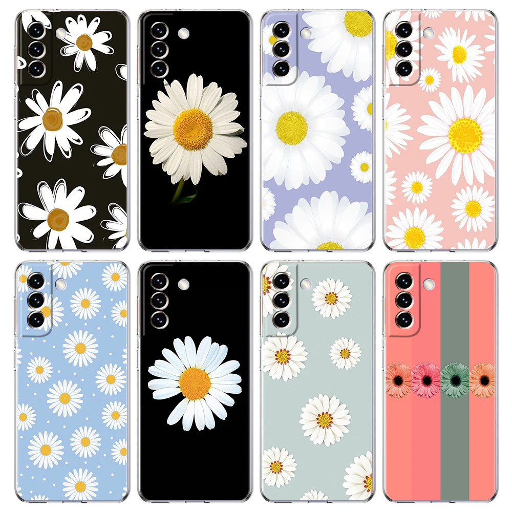 Fresh-Little-Daisy-Flower-Case-for-Samsung-S24-S23-S22-S20-S21-FE-Ultra ...
