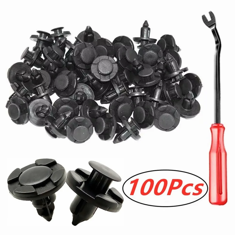 100Pcs-8mm-Auto-Fasteners-Rivets-Clips-for-Nissan-Automotive-Fastener ...
