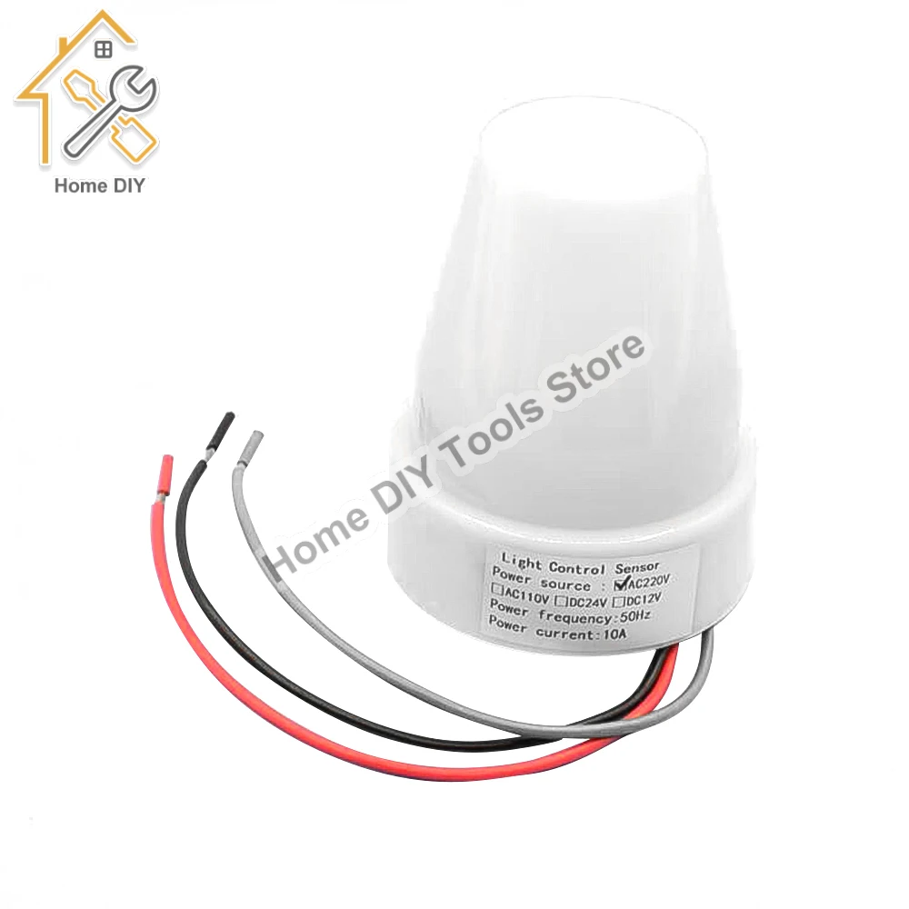 AS-22-Automatic-Auto-On-Off-Photocell-Street-Light-Switch-AC110-220-10A ...