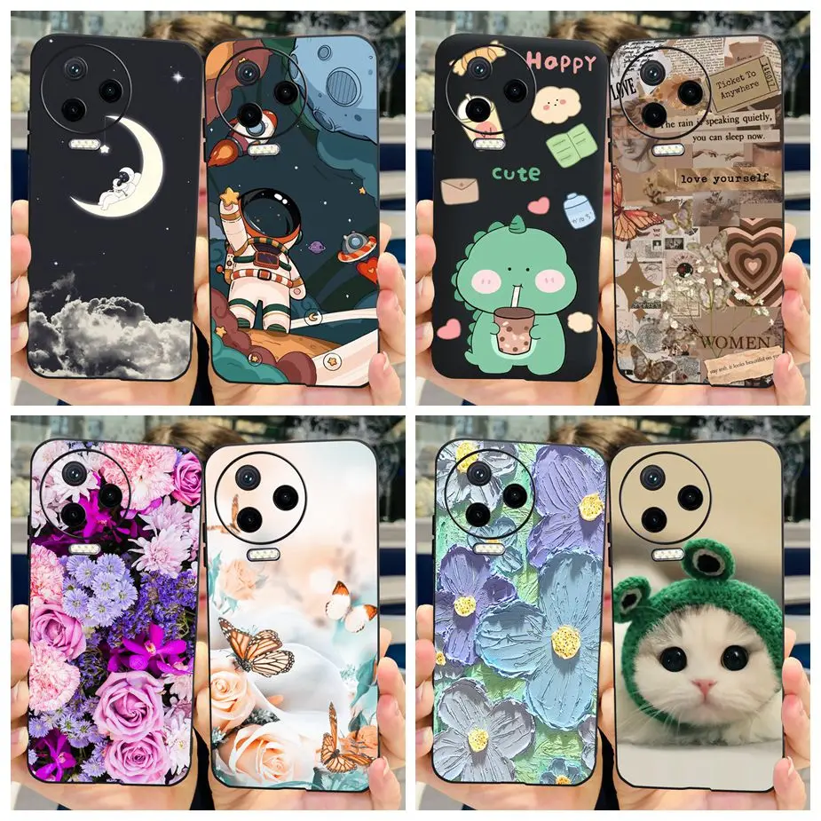 For Infinix Note 12 2023 Case X676C Cute Fashion Painted Cover Soft ...