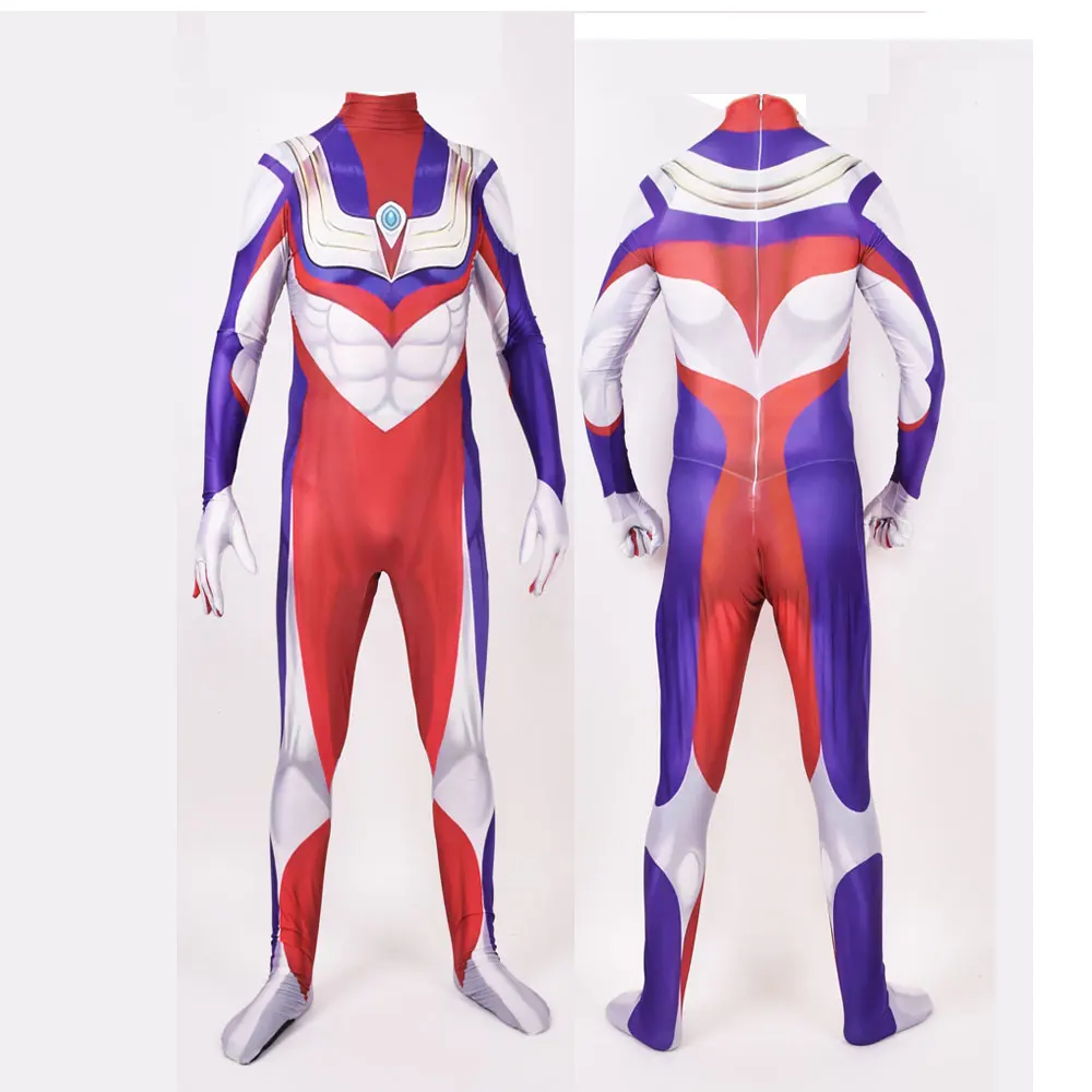 Halloween adultos niños Ultraman Orb disfraz de Cosplay Ultraman Tiga ...