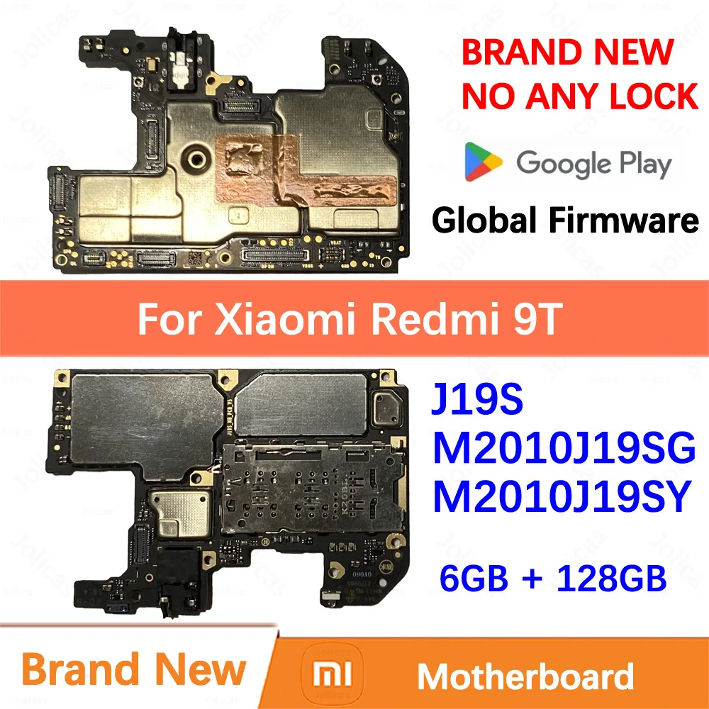100% новая оригинальная материнская плата для Xiaomi Redmi 9T ...