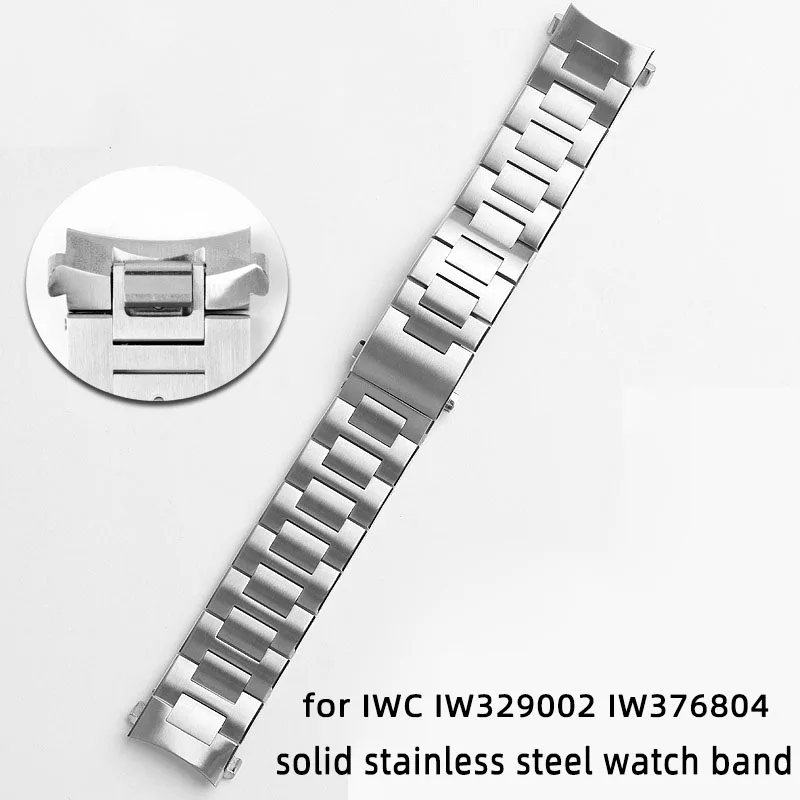 22mm-solid-stainless-steel-watch-band-for-IWC-Aquatimer-Family-IW329002 ...