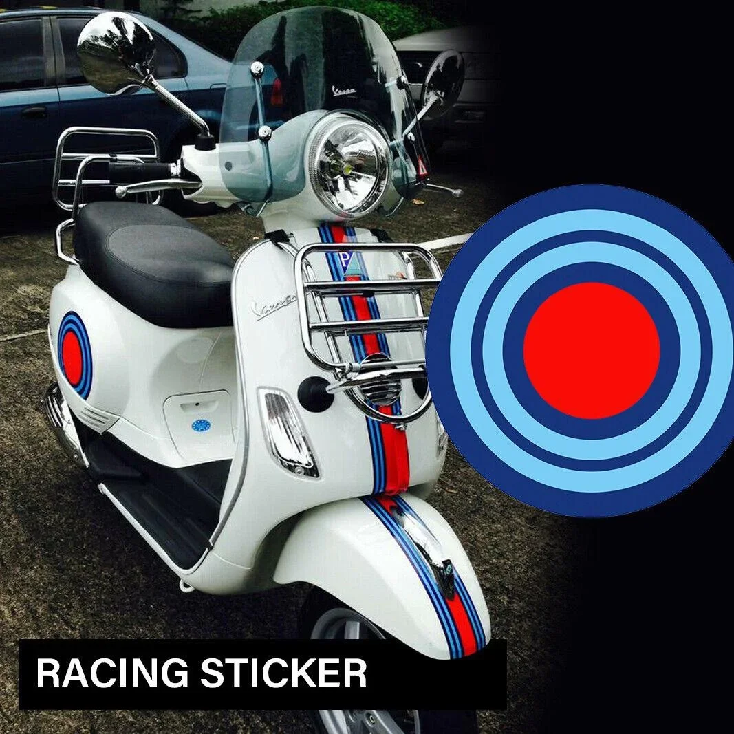 For-2x-Sticker-Racing-Big-Sticker-Vespa-Decor-Target-Gulf-Martini-Race ...