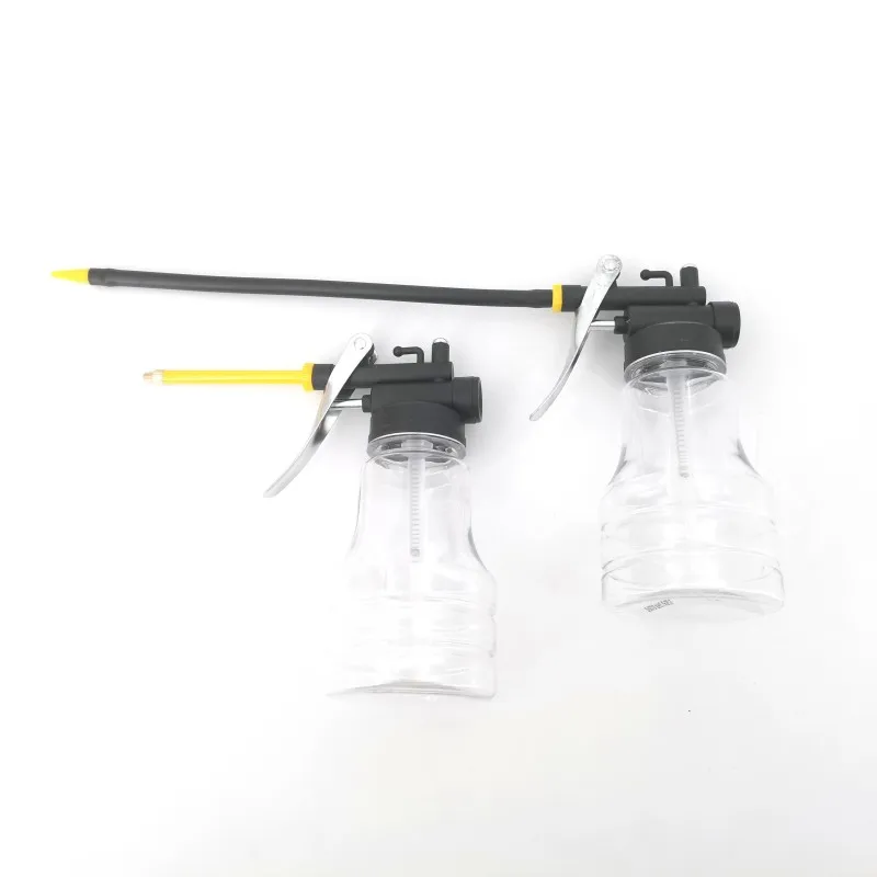 250-ML-Oil-Can-High-Pressure-Hand-Pump-Oiler-Lubrication-Metal-Gun-for ...