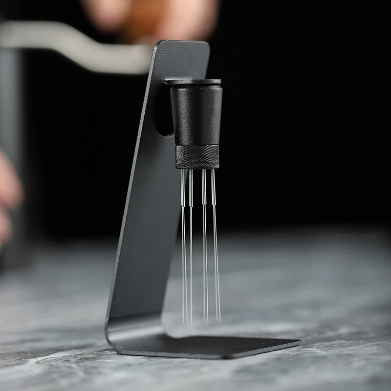Espresso-Coffee-Stirrer-Needle-with-8-Needles-Magnetic-Absorption-Stand ...