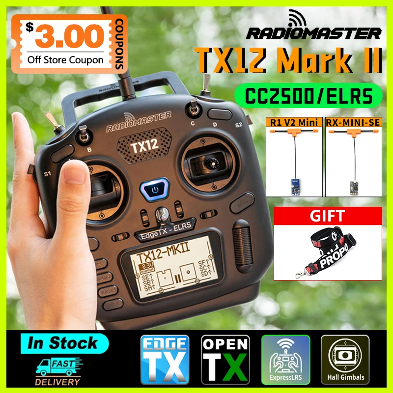 In-Stock-RadioMaster-TX12-MKII-Mark-2-MK2-Radio-ELRS-CC2500-EdgeTX ...