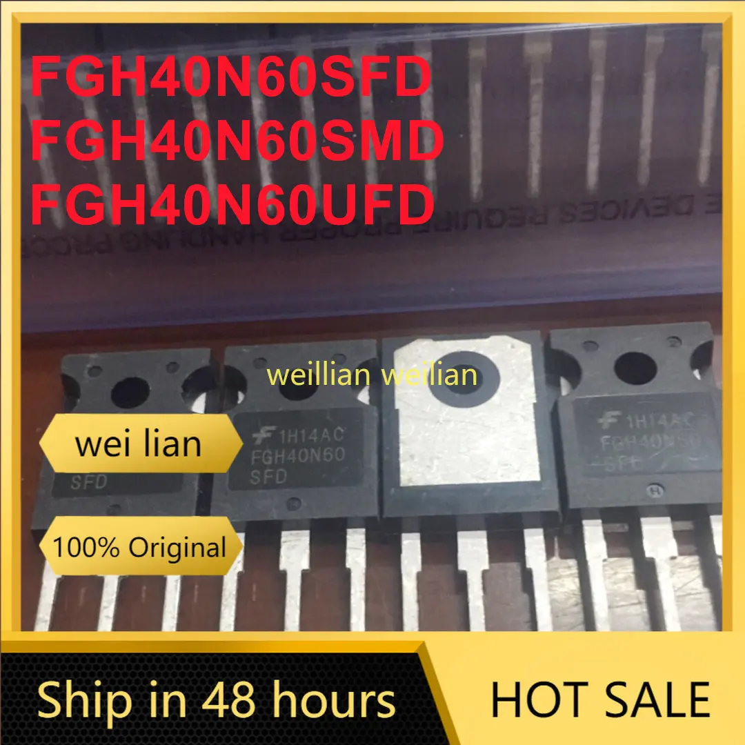 Transistor Original a granel, 40N60, 40A, 600V, TO247, IGBT ...
