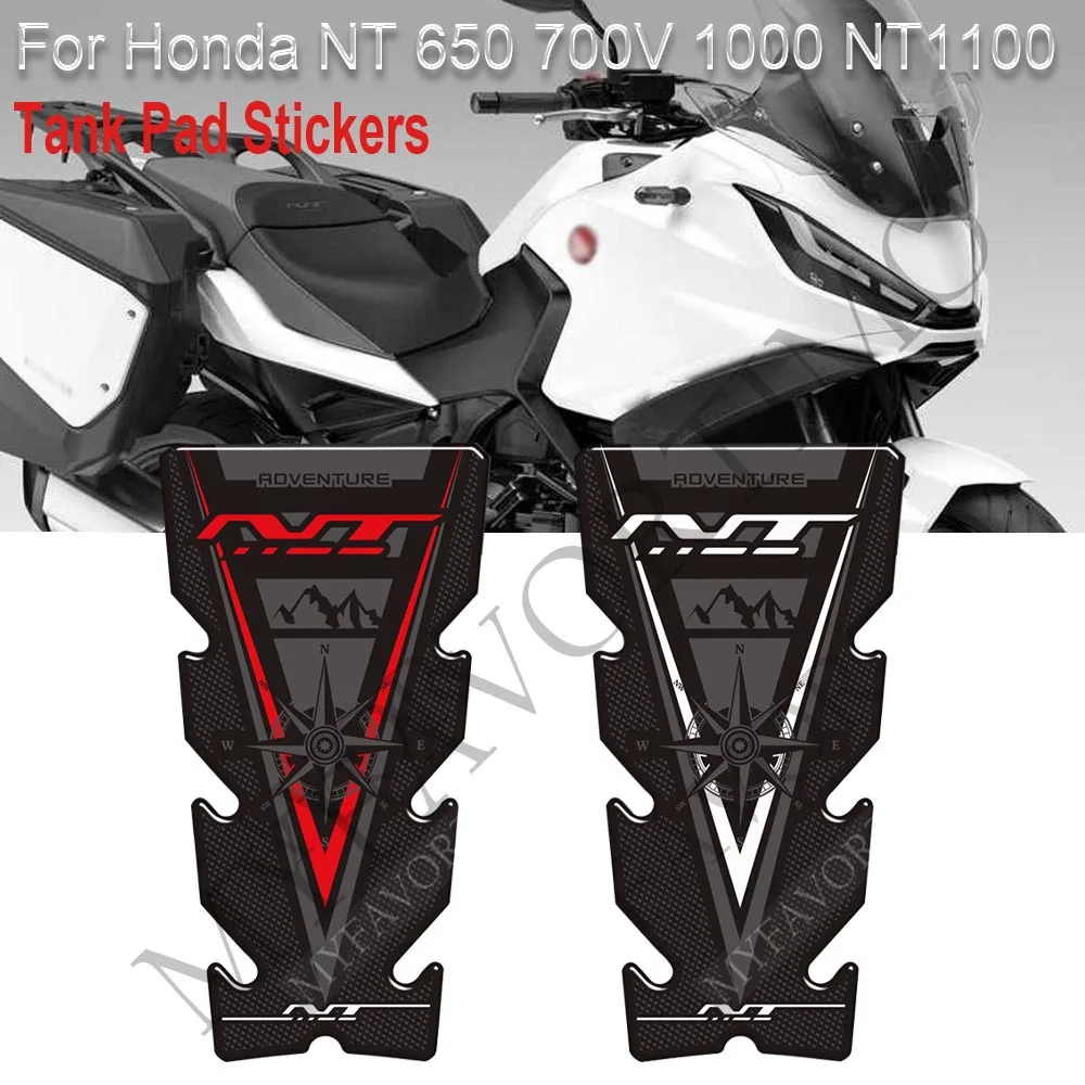 For-Honda-NT-650-700V-1000-Motorcycle-Adventure-3D-Stickers-Decals ...