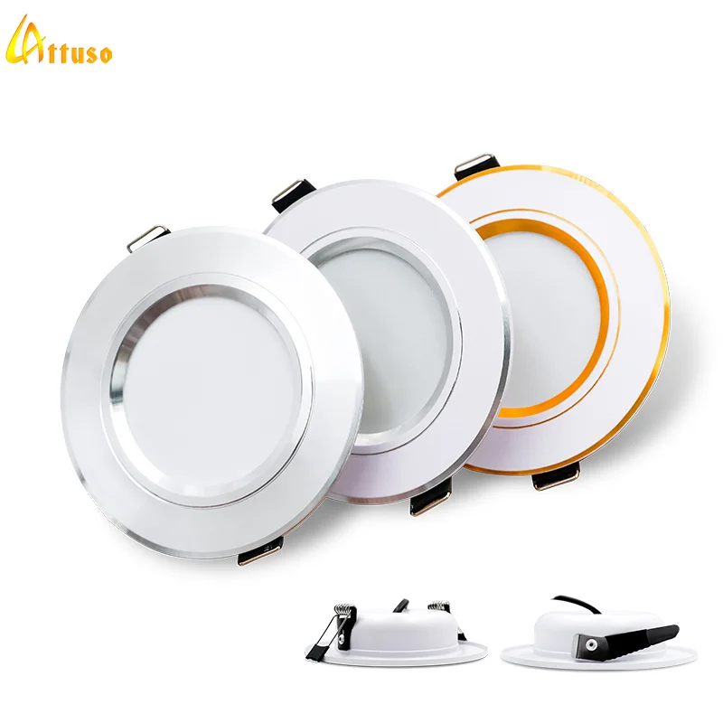 Led Downlights Recessed 12v Dc | Ceiling Downlight Round 12v | Led ...