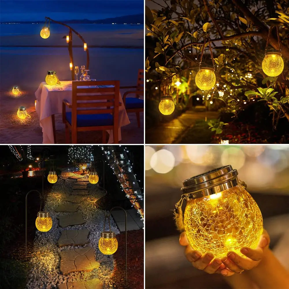 Solar Glass Crack Lights: Distinctive Fairy Lighting for Gazebos and ...