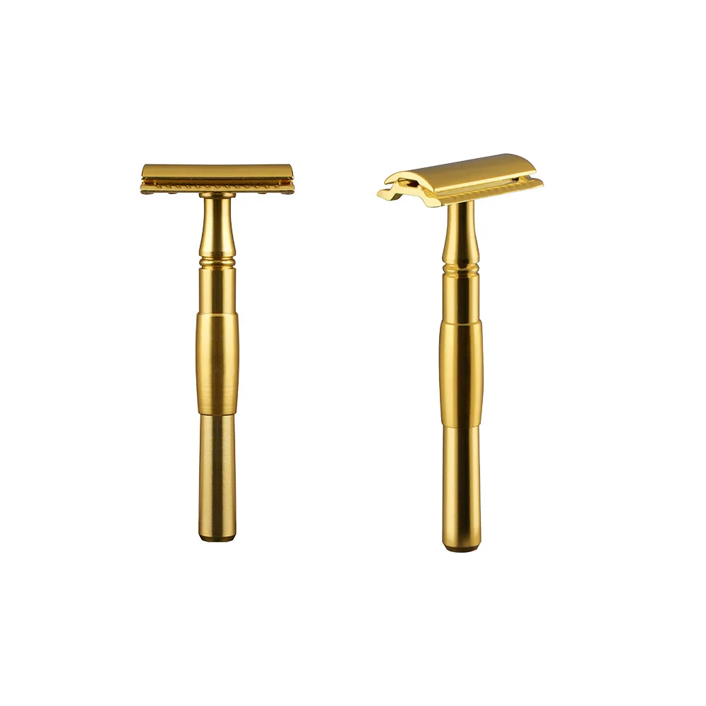 Zinc-Alloy-Manual-Shaving-Safety-Razor-for-Men-Women-Metal-Razor-with-5 ...