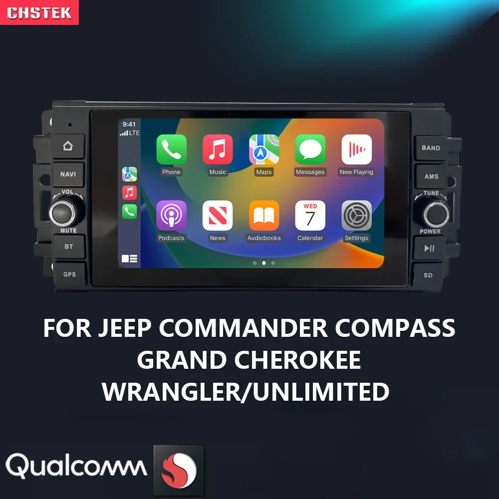 CHSTEK-Android-13-Car-Radio-Carplay-Navigation-For-Jeep-Commander-2008 ...