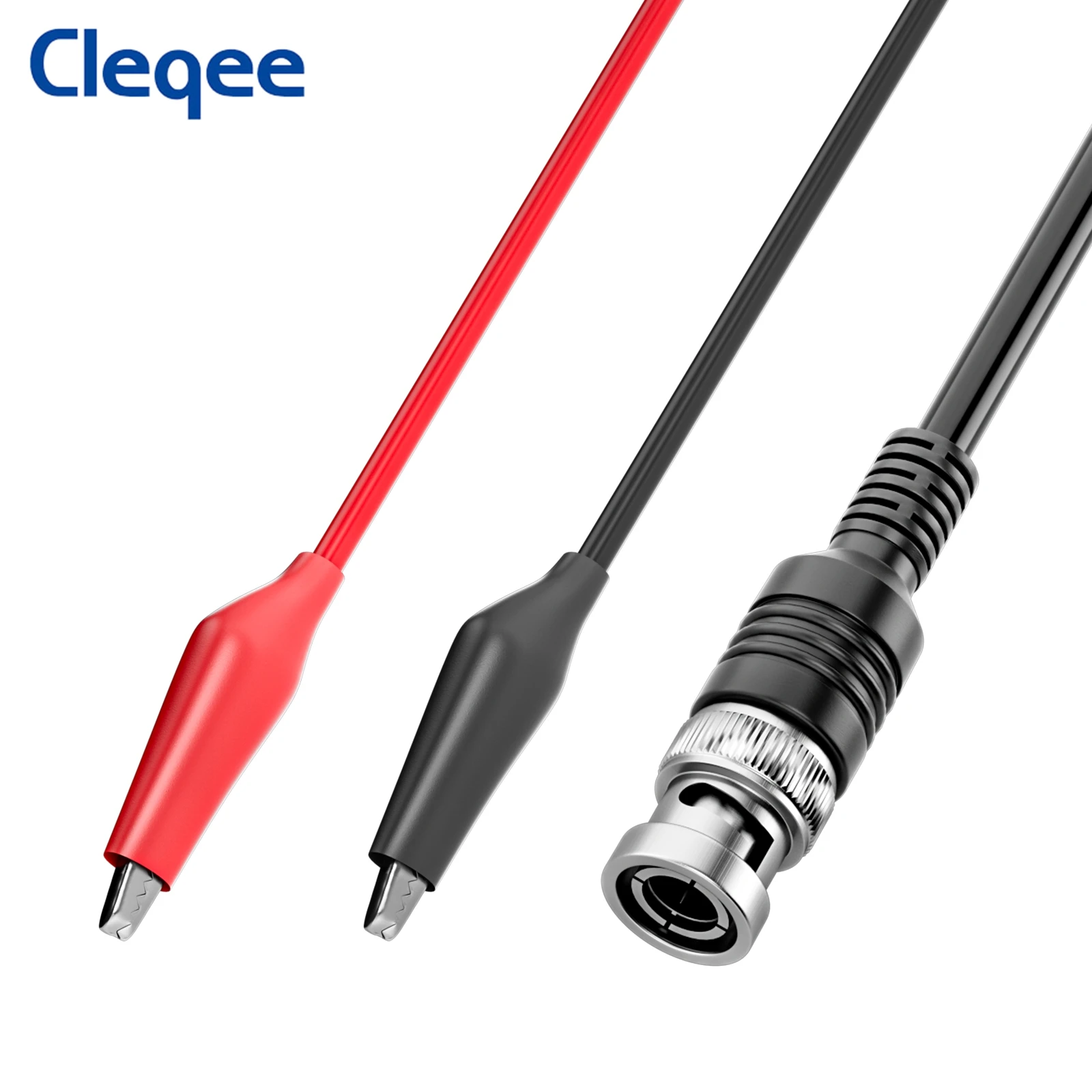 Cleqee-P1011-BNC-Q9-Male-Plug-to-Dual-Alligator-Clips-Oscilloscope-Test ...