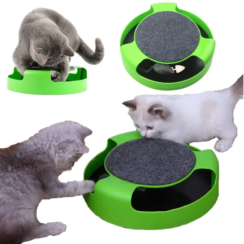 Cat-Toy-Turntable-Roller-Mouse-Toys-Interactive-Intelligence-Training ...
