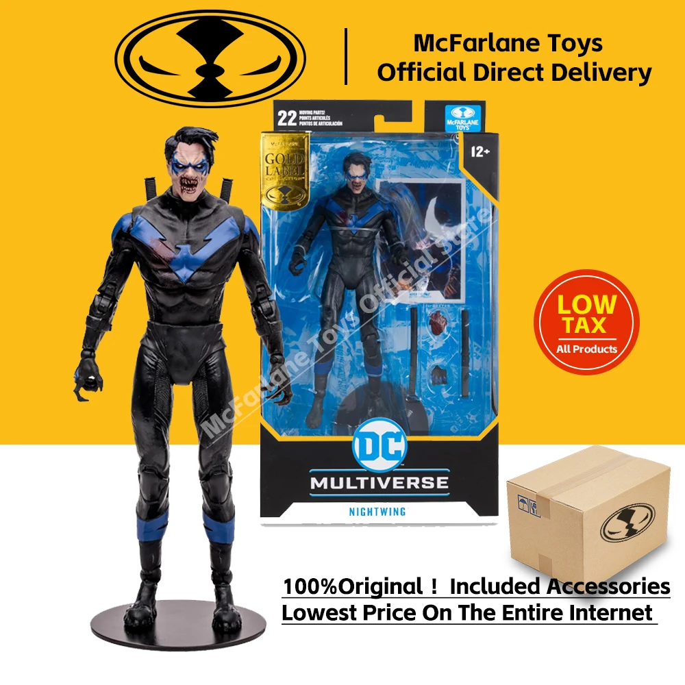 McFarlane-Toys-DC-vs-Vampires-Nightwing-18cm-Action-Figure-Doll-Gift ...