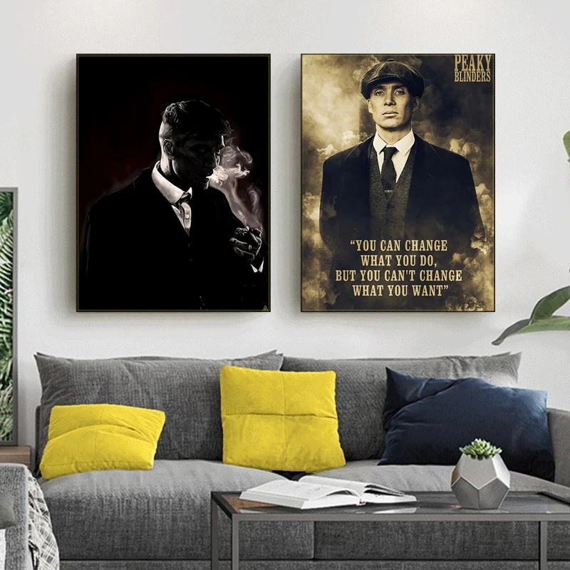 Cartazes e impressões peaky blinders cillian murphy cartaz de fumo ...