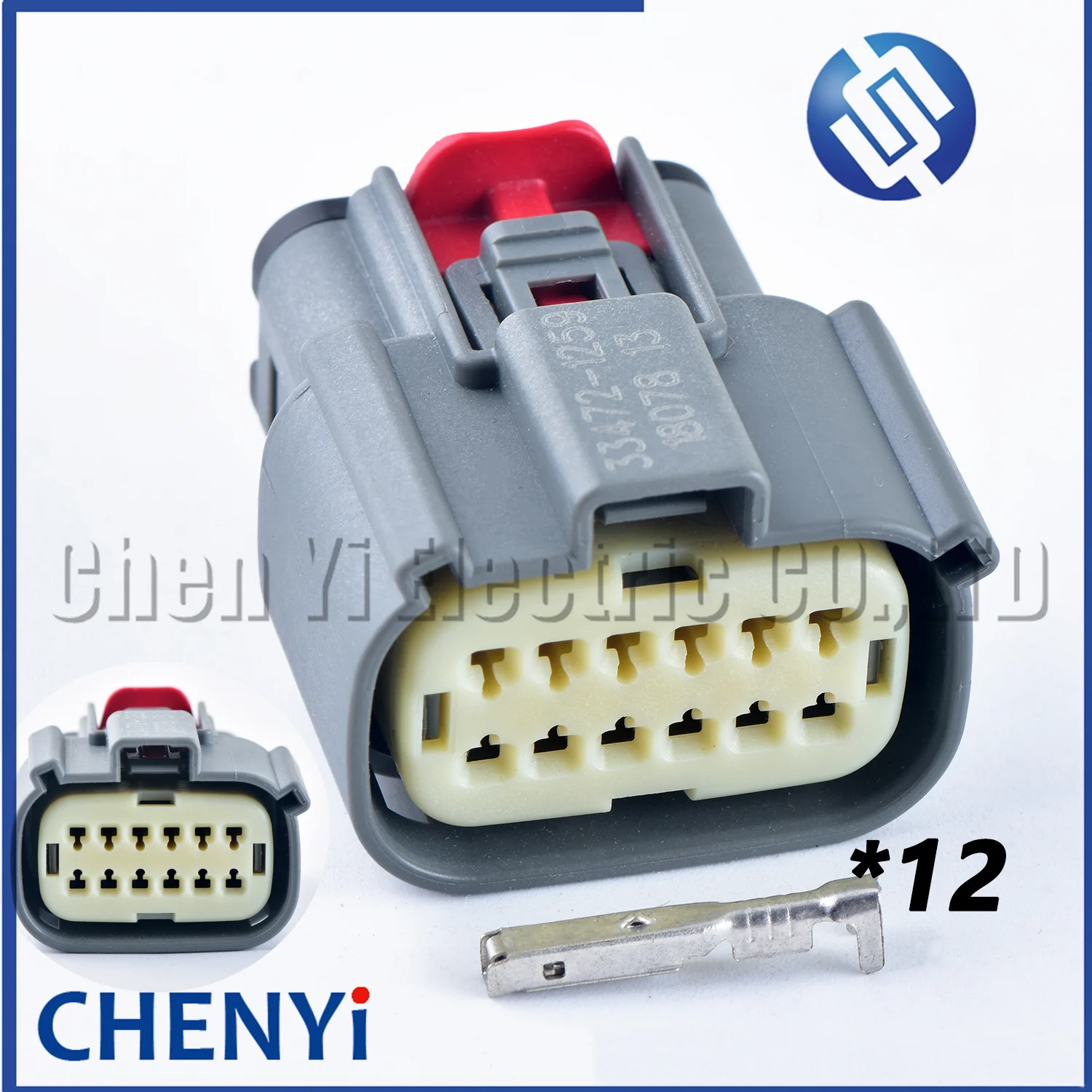 12-Pin-Automobile-waterproof-connector-car-Headlights-Lamp-Light-Socket ...