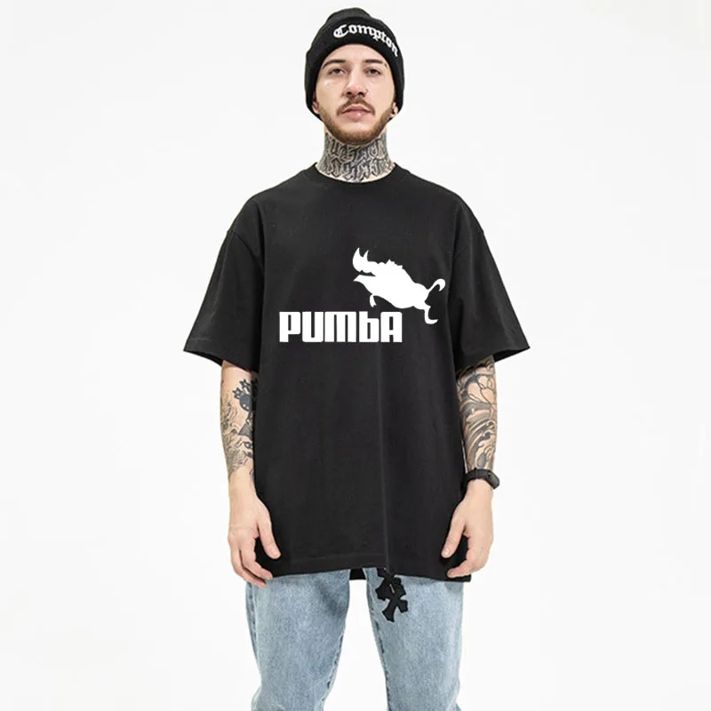 Fashion-Funny-Cool-Pumba-Tee-Cute-T-shirts-Pumba-Men-Casual-Short ...
