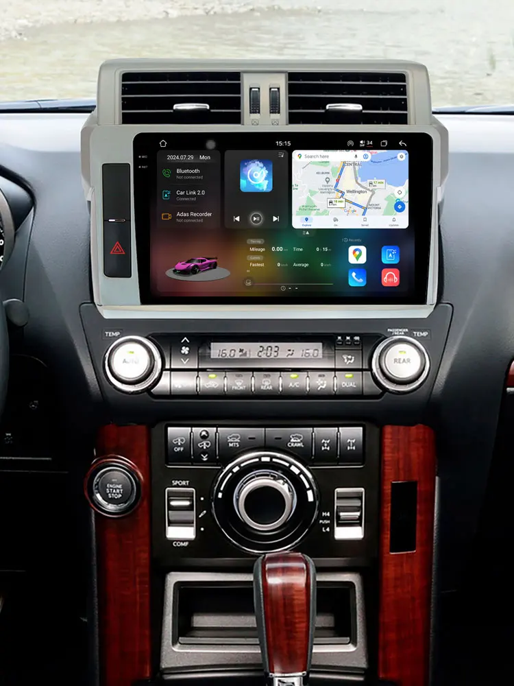 FYT7870 Android Car GPS Radio Multimedia Video Player For Toyota Land ...