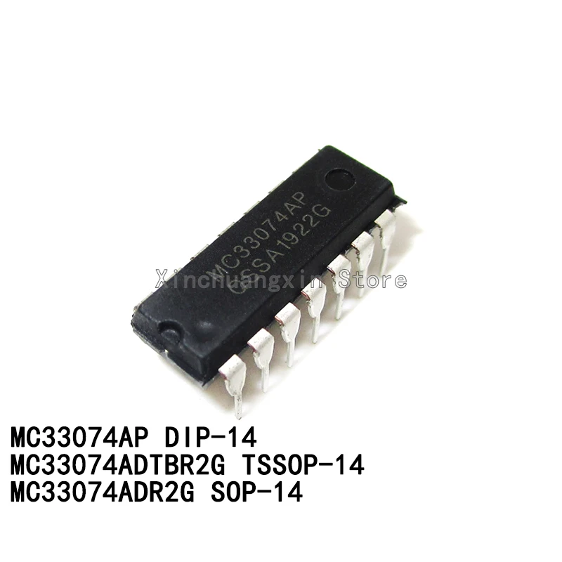 5PCS-Lot-MC33074AP-MC33074ADTBR2G-MC33074ADR2G-DIP-SOP-TSSOP14 ...