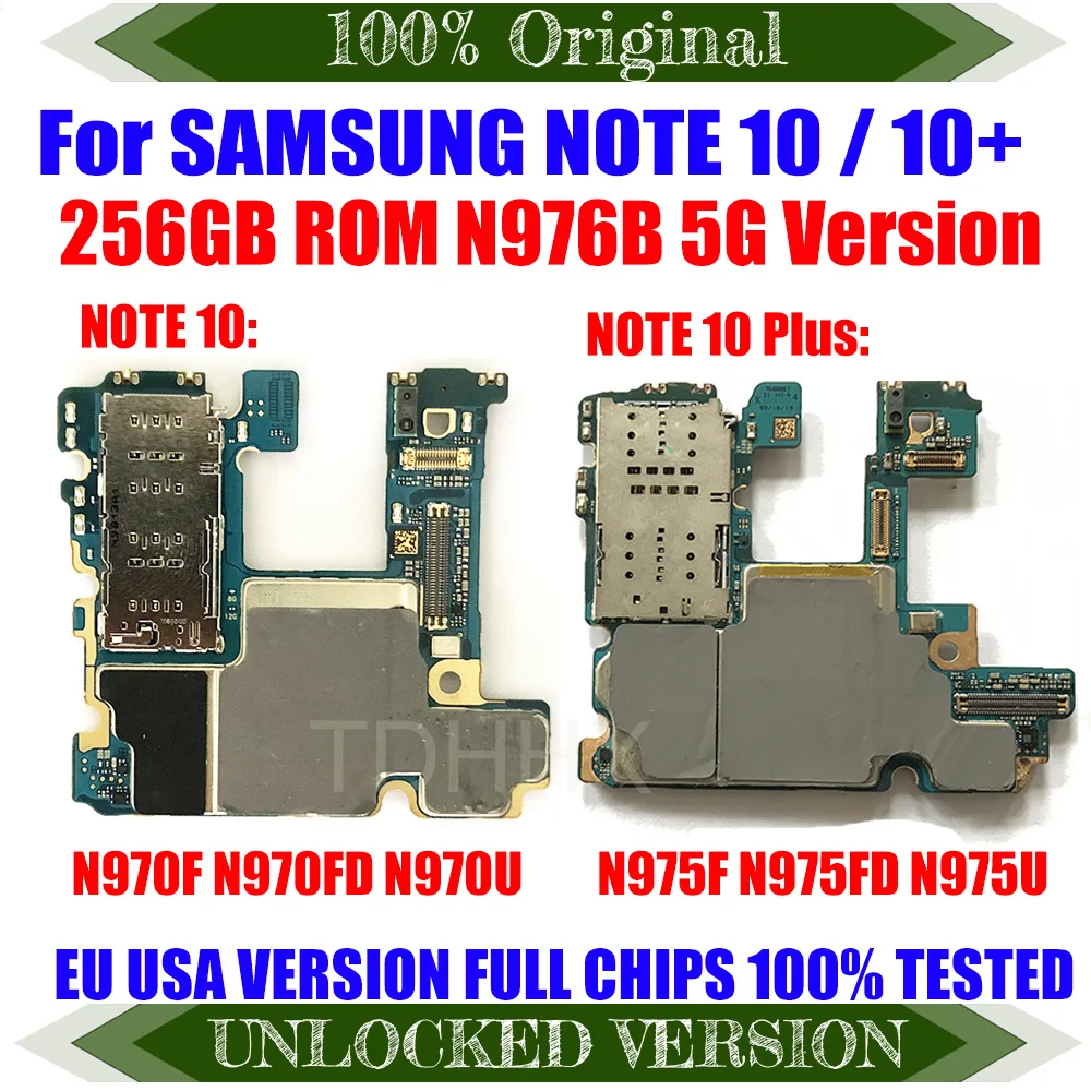 Placa-base-l-gica-desbloqueada-para-Samsung-Galaxy-Note-10-256G-N970F ...