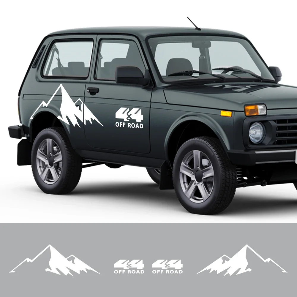 Car-Door-Side-Stickers-For-LADA-NIVA-1600-4x4-Logo-Vinyl-Film-Decor ...