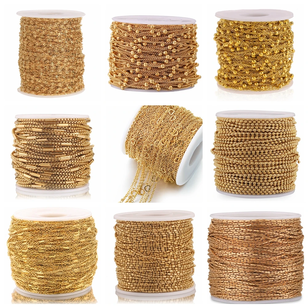 2m-Stainless-Steel-Link-Cable-Chains-for-DIY-Jewelry-Making-DIY-Tube ...