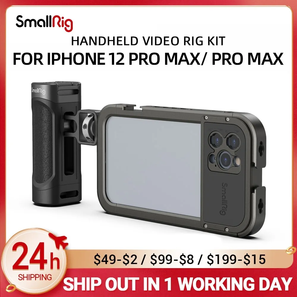 Smartphone Video Rig Camera Cage | Cage Smallrig Iphone 12 Pro - Video ...