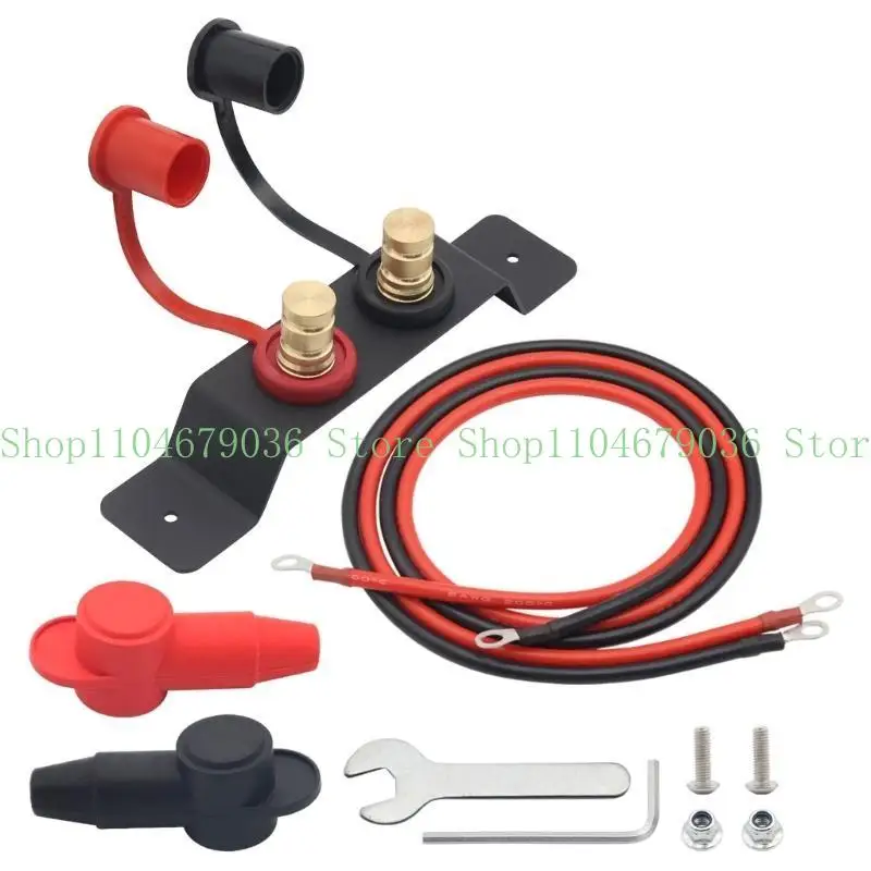 Battery Jump Post Starter Remote Battery Terminals Relocation Kit with ...