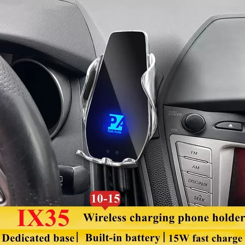 2010-2015-For-Hyundai-IX35-Mobile-Phone-Holder-Wireless-Charger-Car ...