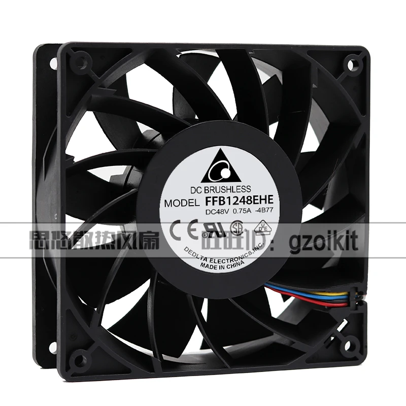 original FFB1248EHE 12cm 12038 DC48V 0.75A ABB inverter axial flow ...