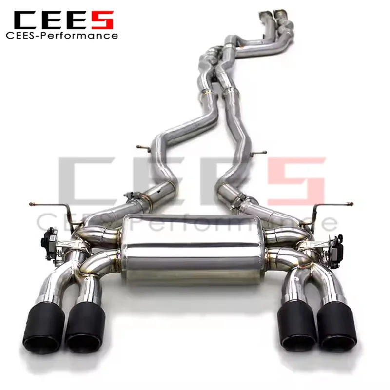 CEES Catback Exhaust Pipes for BMW M3 F80 M4 F82 3.0T 2014-2019 SS304 ...