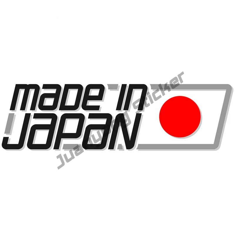 Funny-Car-Stickers-Made-In-Japan-Japanese-Flag-JDM-Racing-Drifing ...
