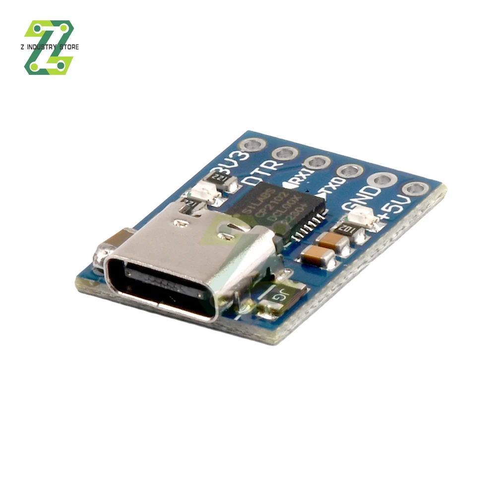 TYPE-C USB CP2102 to UART TTL Module 6Pin Serial Converter UART STC Replace FT232 for aduino ...