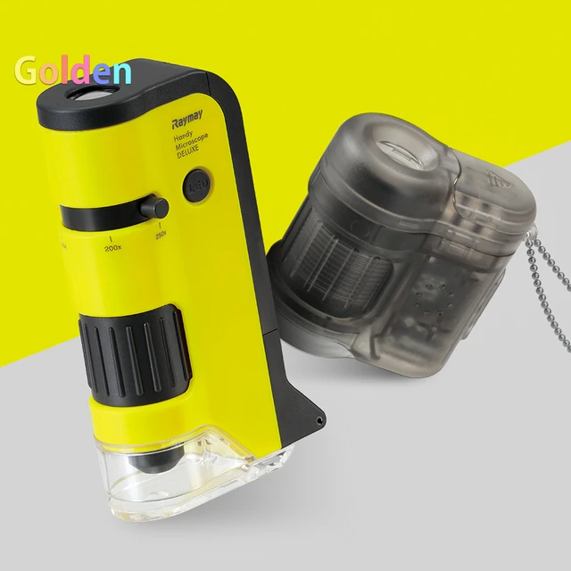 レイメイ藤井 顕微鏡 ハンディ ZOOM ピンク RXT203P