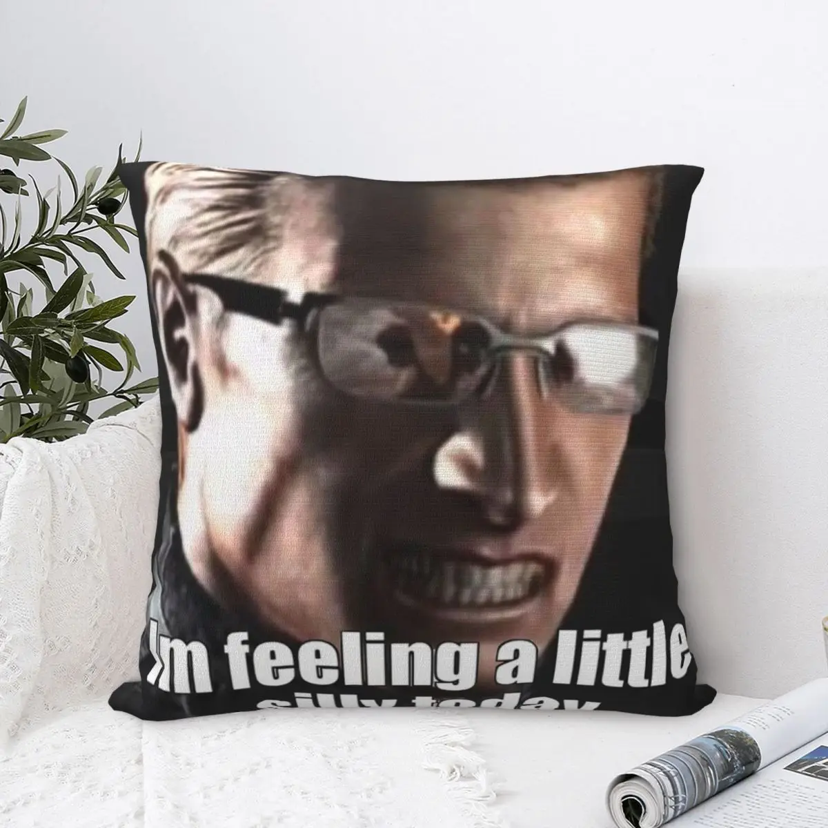 Silly-Albert-Wesker-Pillow-Case-Pillow-Cover-Bedroom-Throw-Pillows ...
