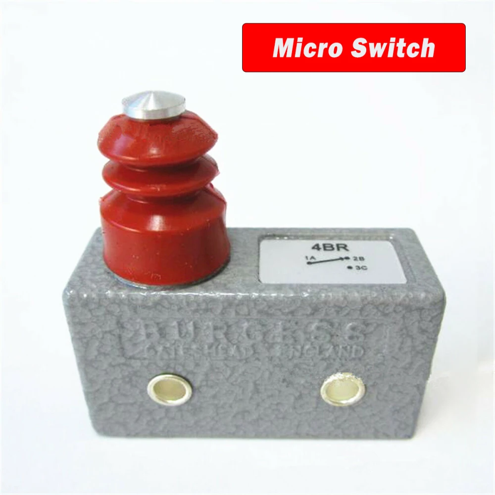 250V 4BR Heavy Duty Limit Micro Switch For Ice-cream Van Burgess 4BR ...