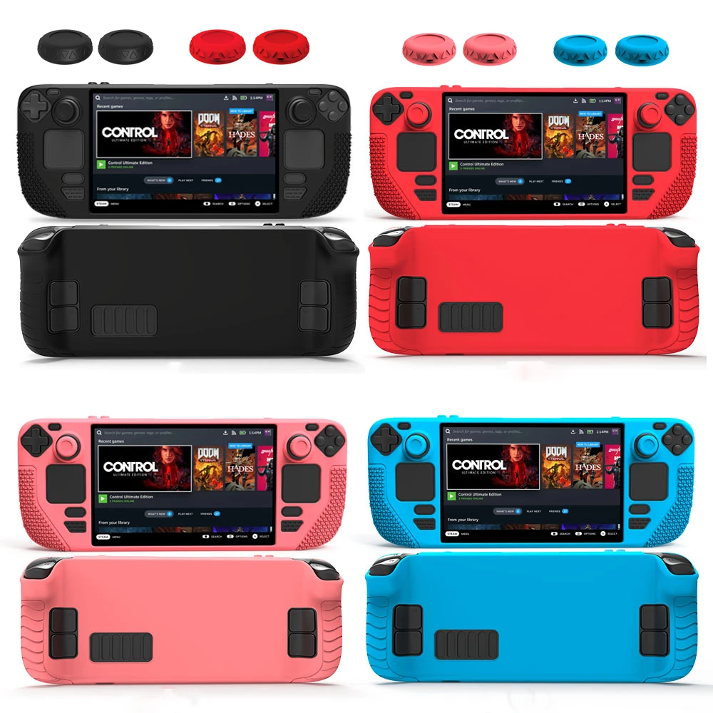 Soft Silicone Protection Case For Valve Steam Deck Game Console ...