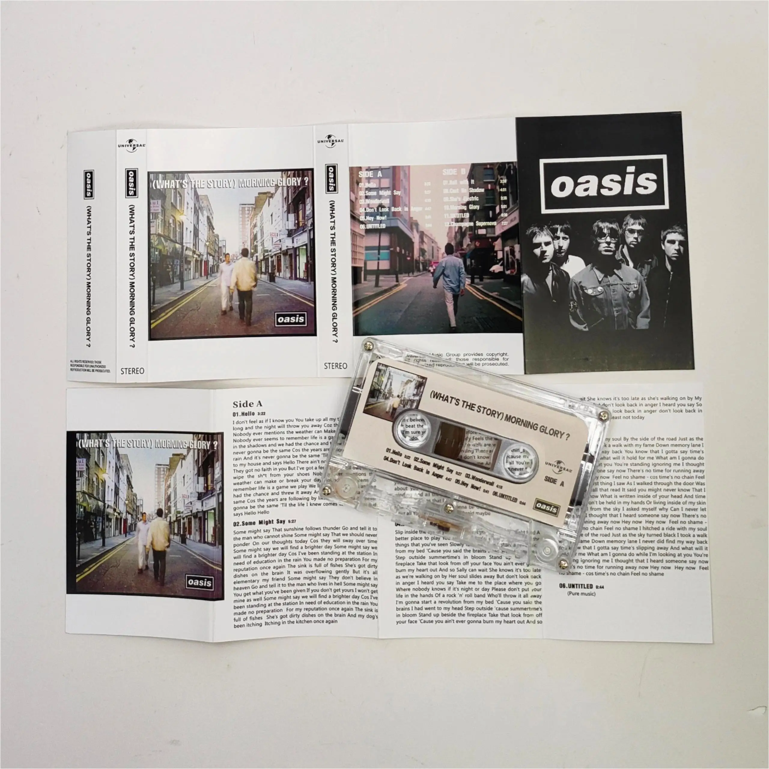Classic-Pop-Oasis-Noel-Gallagher-Music-Tape-What-s-The-Story-Morning ...