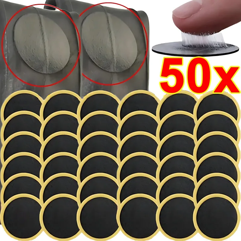 Bicycle Tire Repair Patch Glue-Free Adhesive Quick Repairing Tyre ...