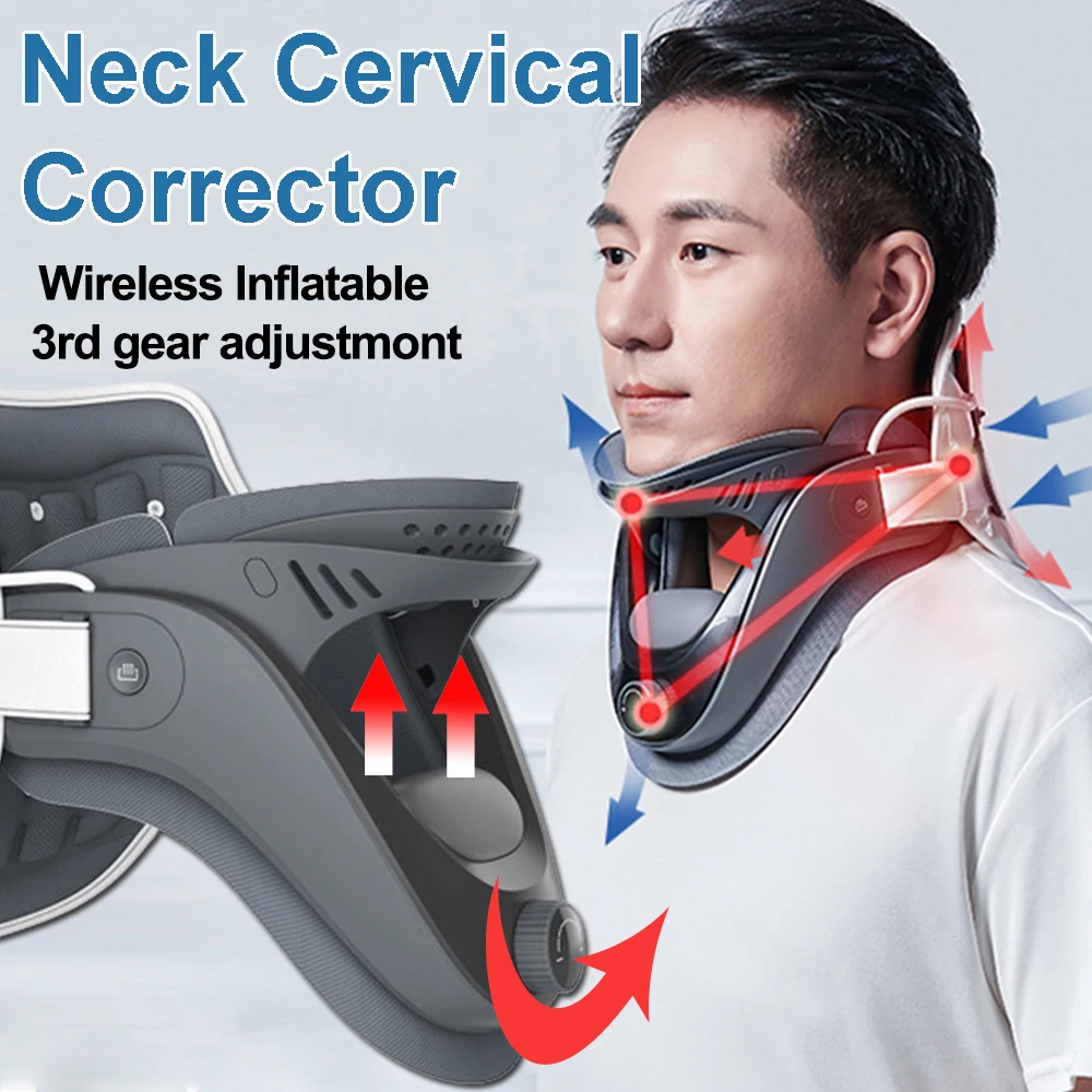 Neck-Stretcher-Cervical-Traction-Device-Inflatable-Cervical-Vertebra ...