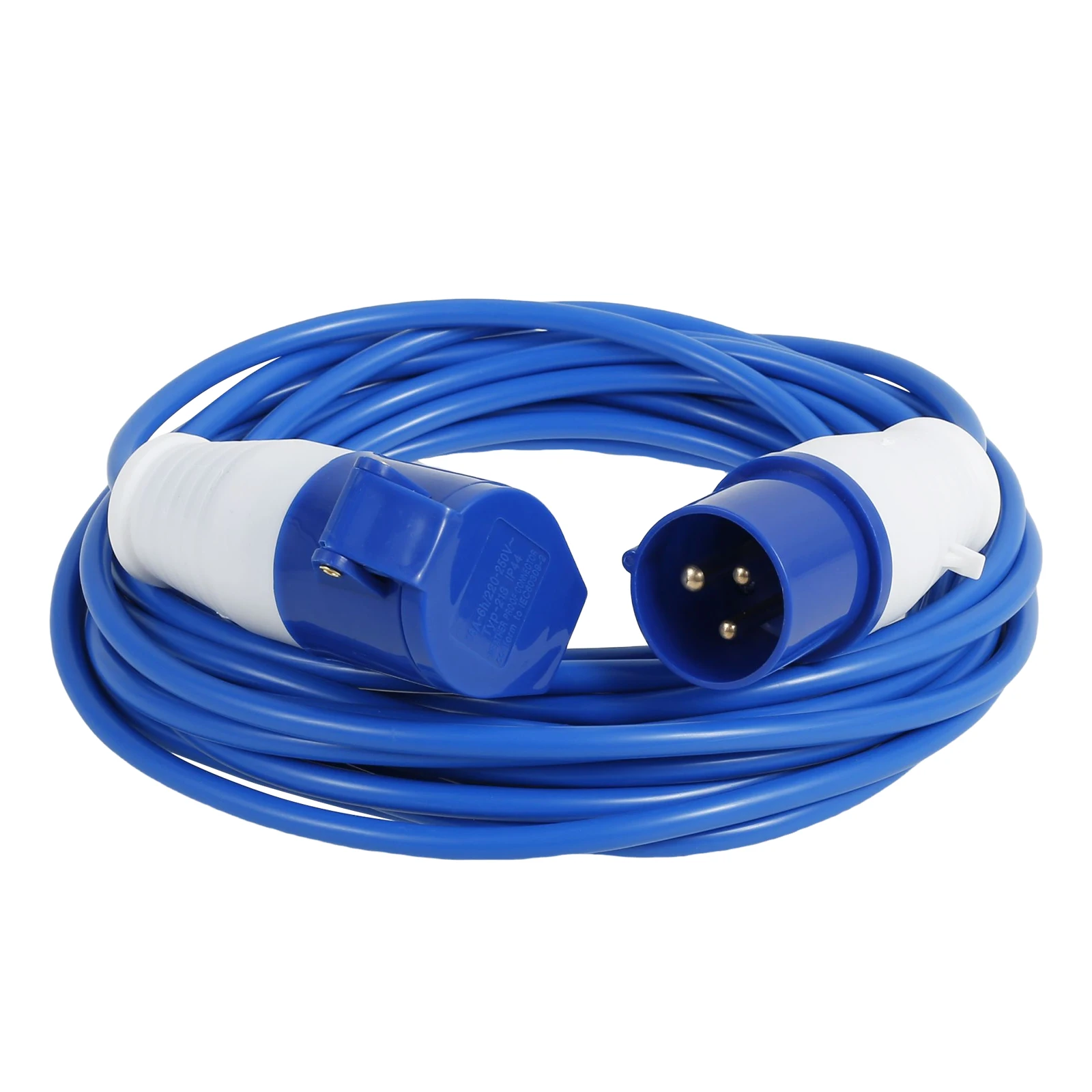 Camping Extension Cable Safe Reliable Rubber Extension Cord with Plug ...